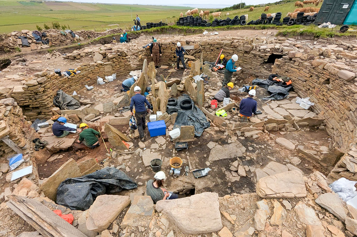 The Cairns dig diary - day 15 - Archaeology Orkney